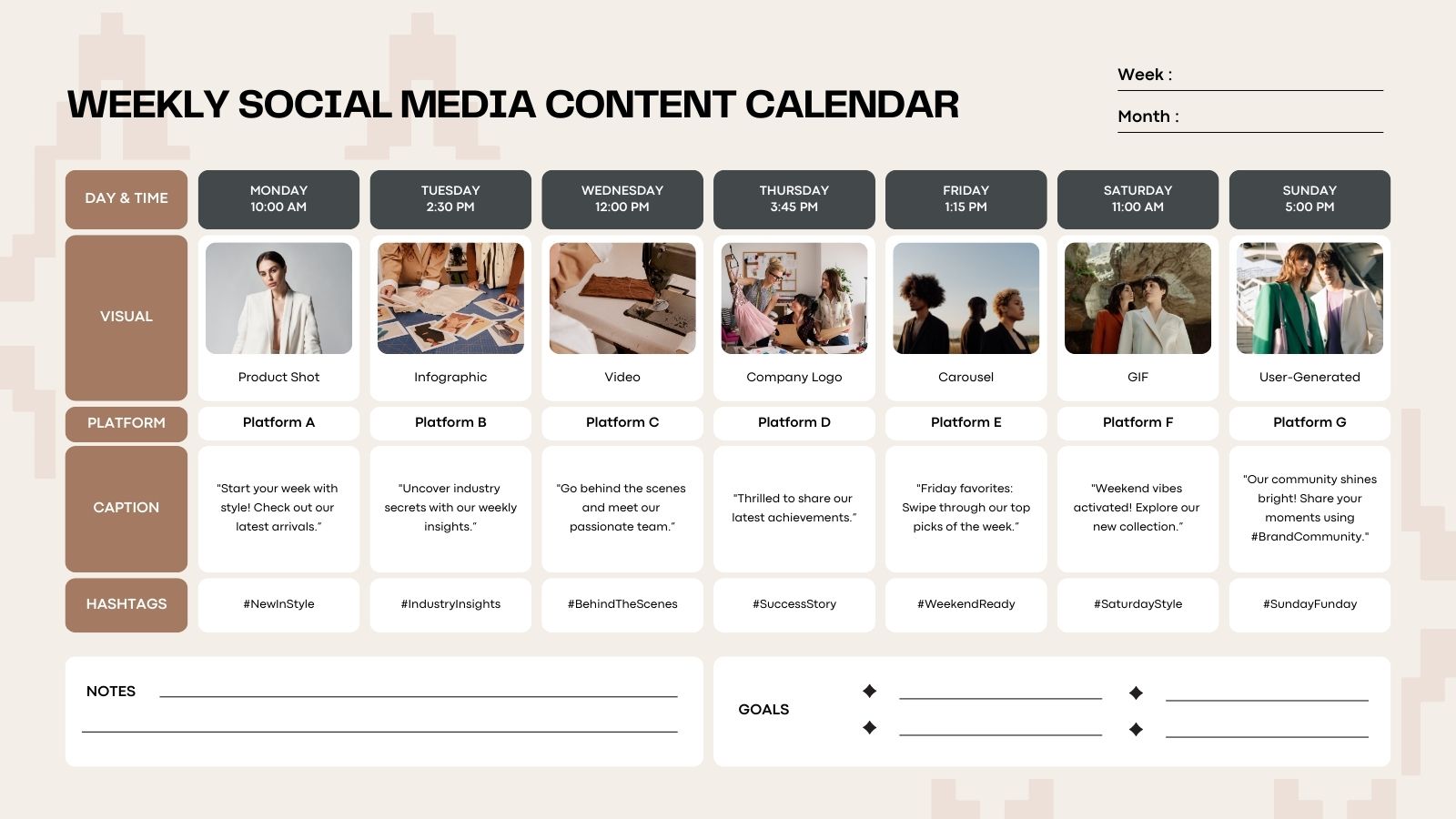 The Ultimate Collection Of Free Content Calendar Templates For 2026 ...